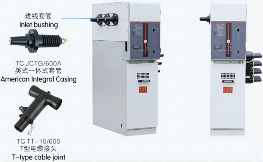 스위치가 있는 SF6 고전압 케이블 분기 박스 – 샤먼 절연 전기 기술 유한회사