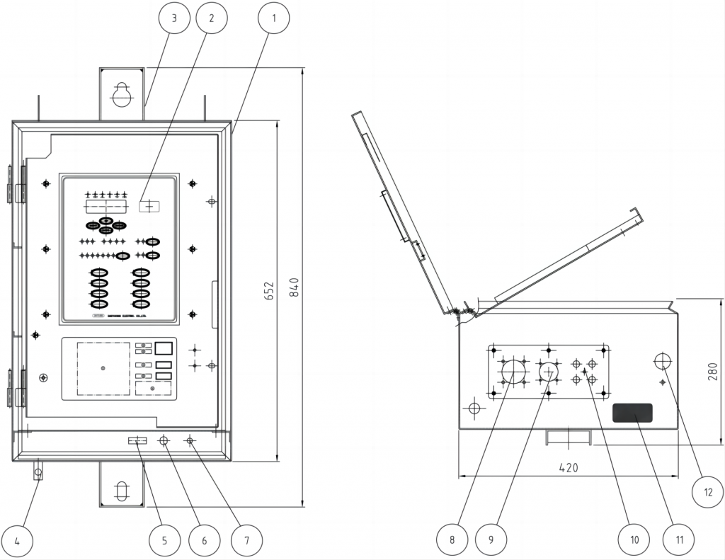 Pole Mounted RTU/FTU Controller-Recloser Control – Xiamen Insulation ...