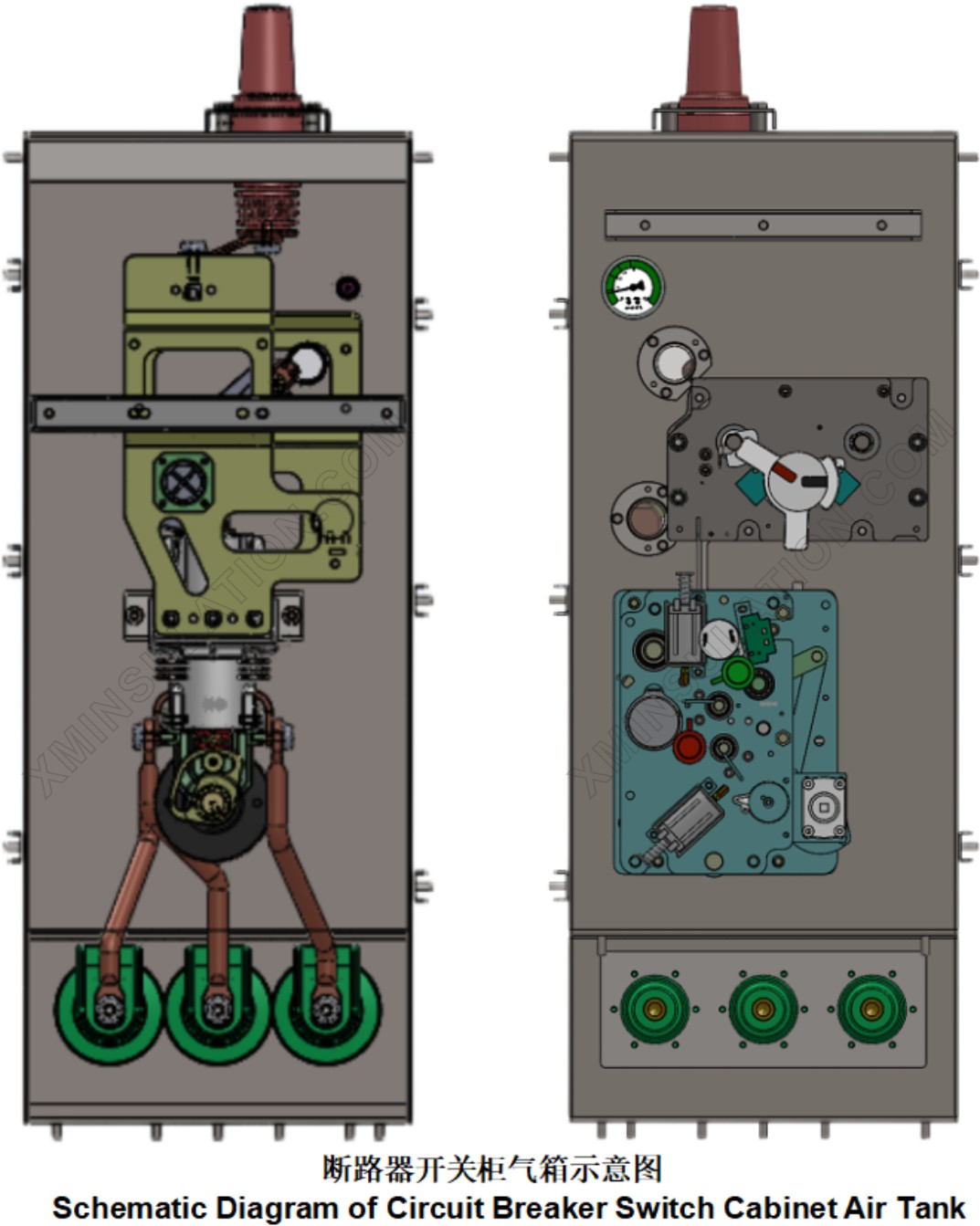 15.6kV ECO-Friendly Vacuum Circuit Breaker (SF6-Free AIS VCB) – Xiamen ...