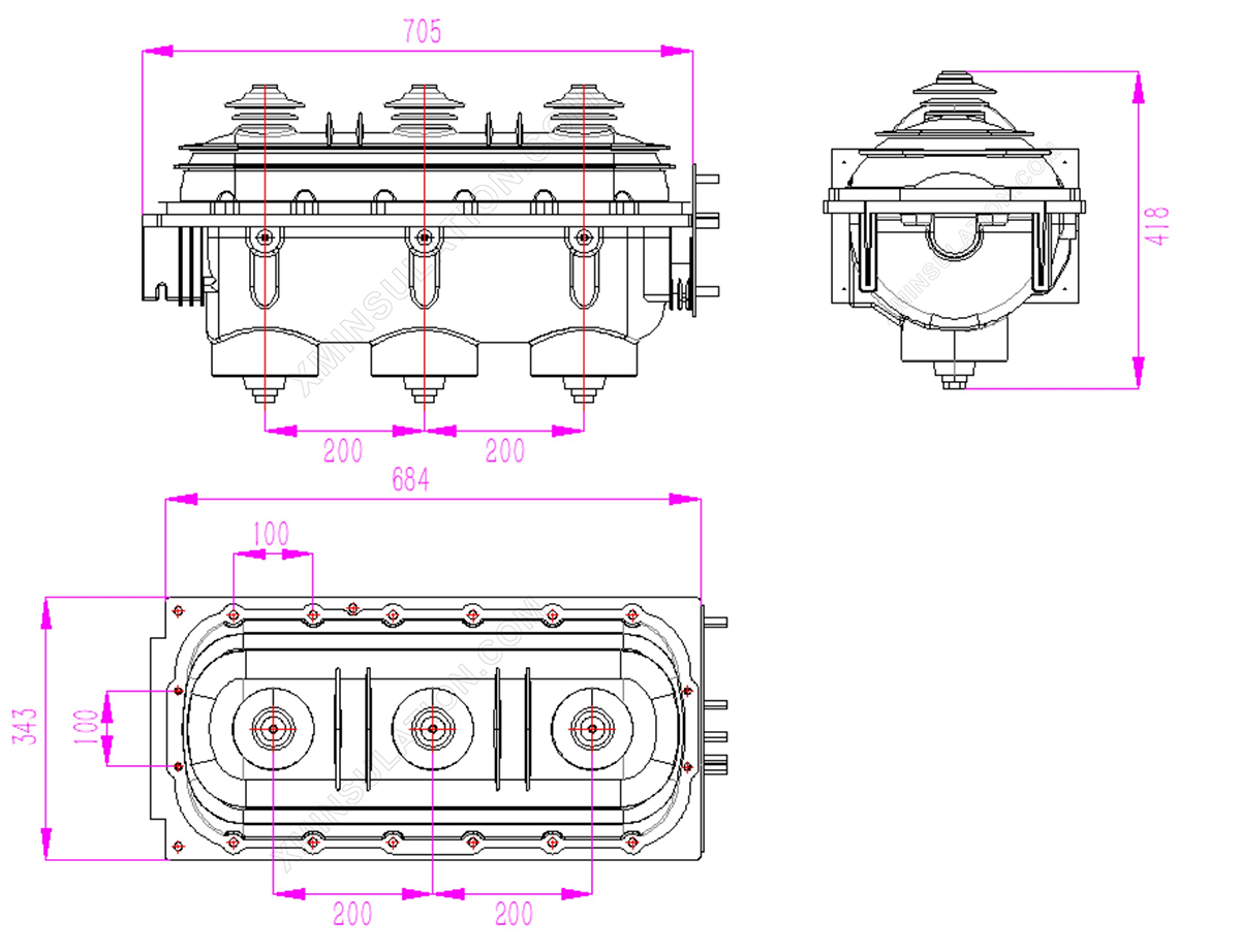 12kV Indoor SF6 Switch-Disconnector FL(R)N36 Load Break Switch LBS ...