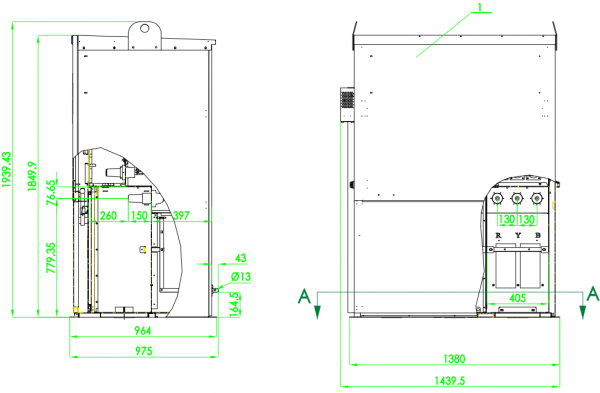 3 WAYS OR 4 WAYS INDOOR & OUTDOOR RING MAIN UNIT RMU – Xiamen ...