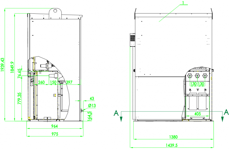3 WAYS OR 4 WAYS INDOOR & OUTDOOR RING MAIN UNIT RMU – Xiamen ...