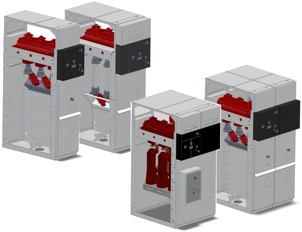 Indoor SF6 Load Break Switch LBS SM6 Type Cubicle with VCB – Xiamen ...